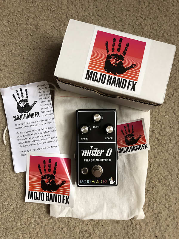 Mojo Hand Mister-O phase shifter 2021 Black | Reverb Canada