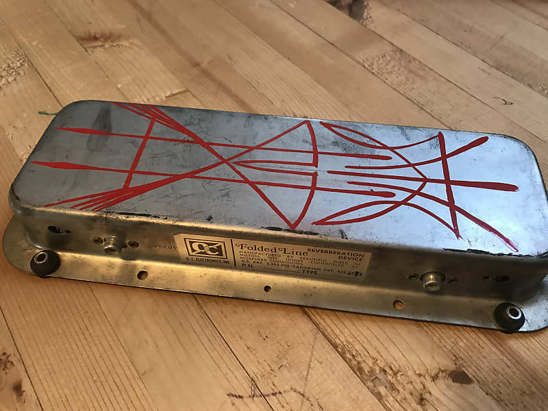 O.C Electronics, Inc Folded Line Natural and pinstrip Reverb | Reverb