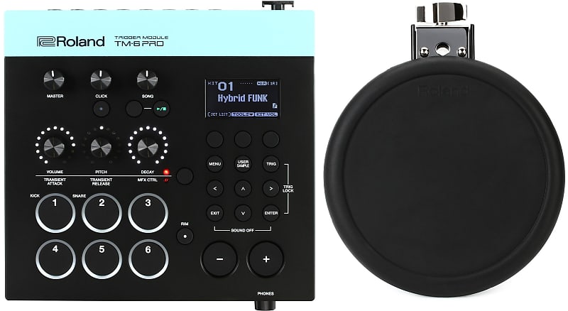 Roland TM-6 Pro Drum Trigger Module Bundle with Roland V-Pad | Reverb