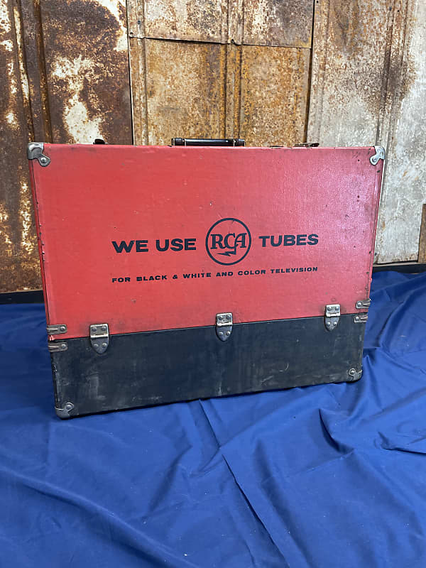 Vintage RCA Tube Caddy (Full of Tubes) | Reverb