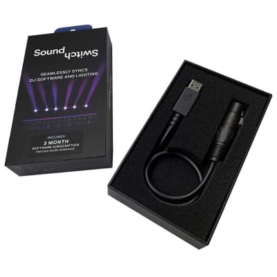 SoundSwitch Micro Interface USB to DMX 2-Universe DJ Stage | Reverb