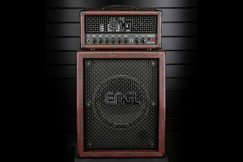 Engl Fireball 25 Head E633 + Pro Cabinet E112VSB Custom Shop | Reverb