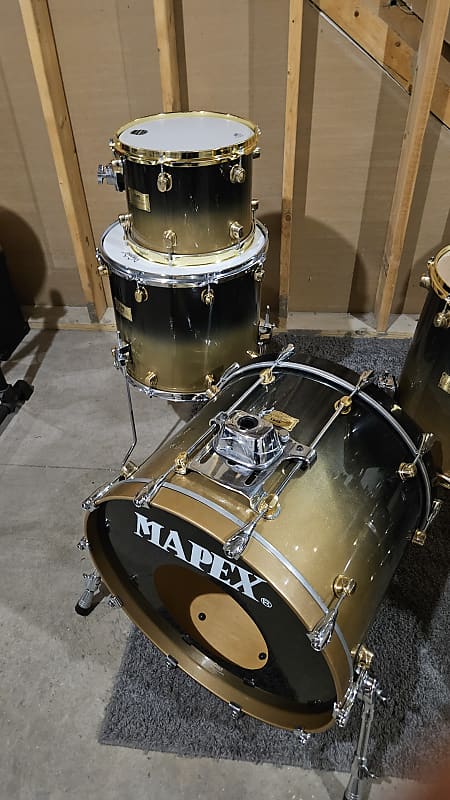 Mapex Orion Classic Series - Gold Black Fade | Reverb