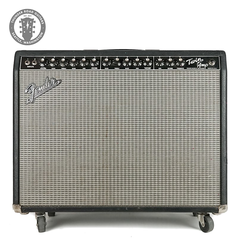 1990s Fender Twin Amp 2X12 Combo | Reverb