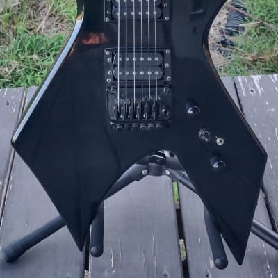 B.C. RICH WARLOCK Platinum 1989 - Floyd Rose - Reverse | Reverb