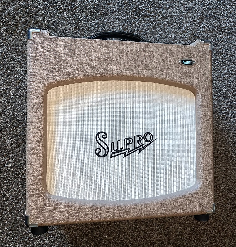 Supro Sahara hardwired Guitar tube Combo amp made in the usa | Reverb