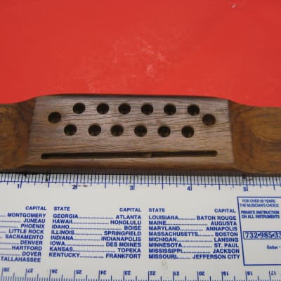 Unfinished Rosewood 12-String Bridge | Reverb