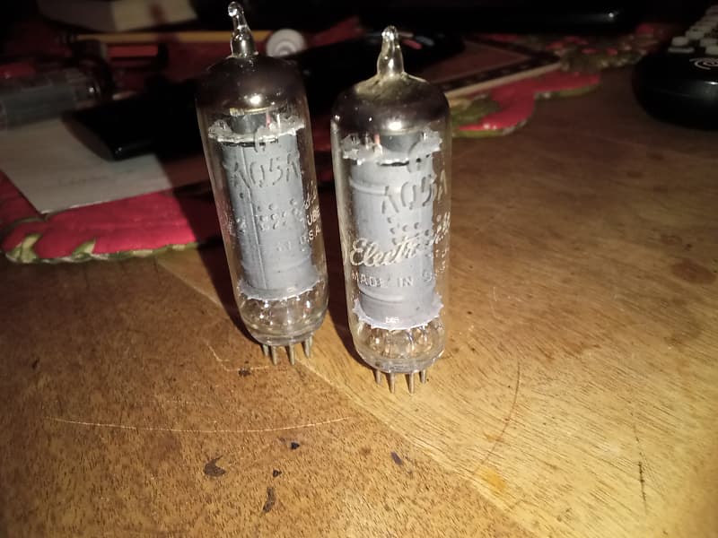 NOS General Electric 6aq5a Ef-90 6aq5 1960's, Chrome Top | Reverb