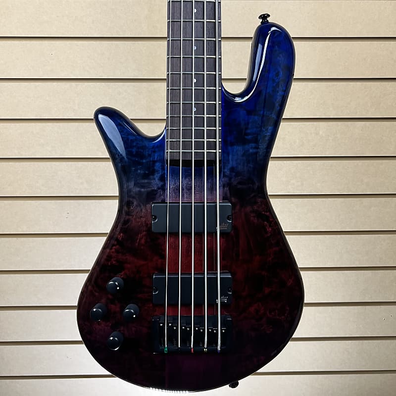 Spector NS Ethos 5 Bass Guitar - Interstellar Gloss Left | Reverb
