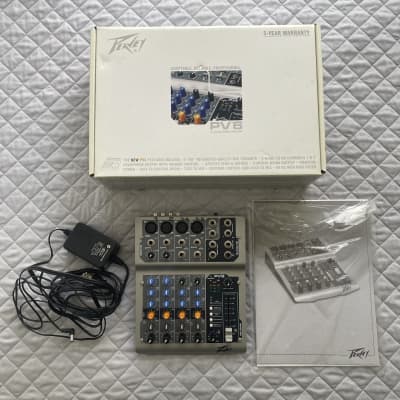 Peavey PV6 6-Channel Compact Mixer | Reverb