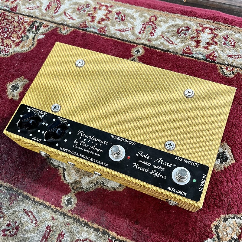 VanAmps Sole-Mate Reverbamate Spring Reverb Tweed | Reverb