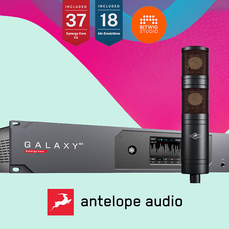 Antelope Audio Galaxy 64 Interface and AD/DA | Reverb