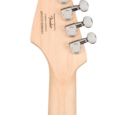 Fender Squier Mini Stratocaster Electric Guitar - Shell Pink | Reverb