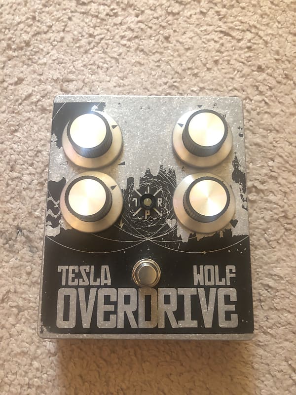 JPTR FX Tesla Wolf Overdrive 2014-2021 - Black and grey | Reverb