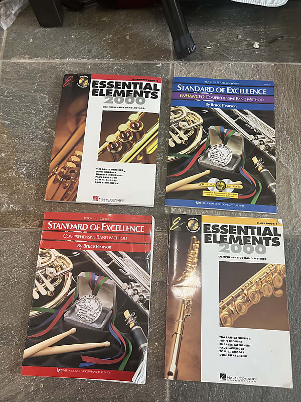 Music instrument Book, 4 piece. | Reverb