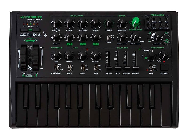 Arturia MicroBrute UFO Analog Keyboard Synthesizer | Reverb Australia