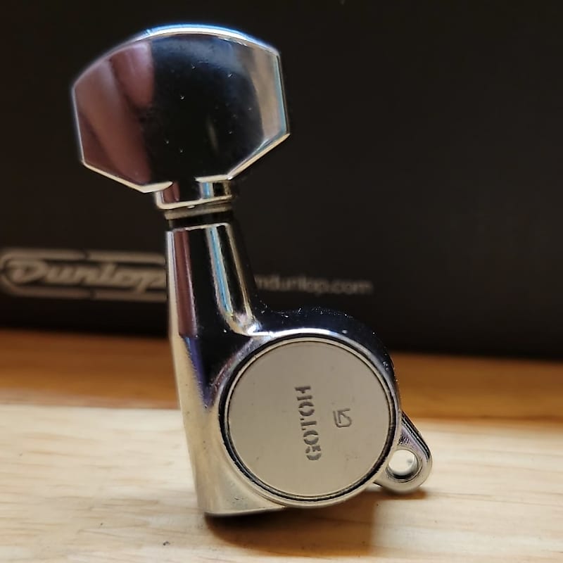 Gotoh Schaller-sytle Knob Tuner Chrome | Reverb