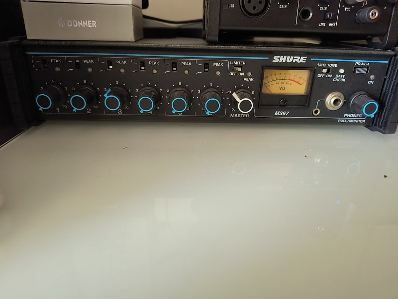 Shure M367 Microphone Mixer Vintage Working | Reverb