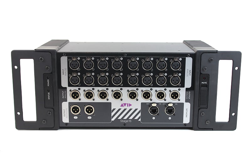 Avid Stage 16 Ethernet Remote I/O Stage Box for S3L System | Reverb UK
