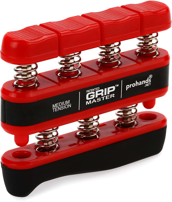 ProHands Gripmaster Hand Exerciser - Red (Medium Tension) | Reverb