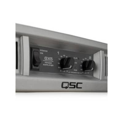 QSC GX5 500 Watt 8 Ohm Power Lightweight Amplifier with | Reverb
