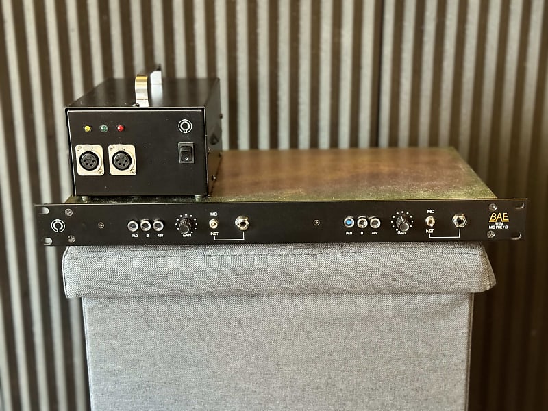 BAE 312A Dual Channel 2010s - Black | Reverb
