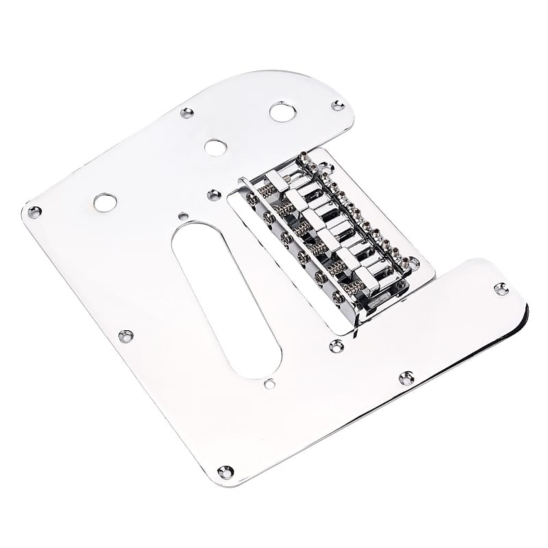 Chrome LAP Steel Guitar Control Plate with Bridge Set | Reverb
