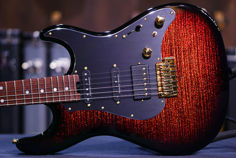 ESP Original snapper AL/HR Glitter storm red | Reverb