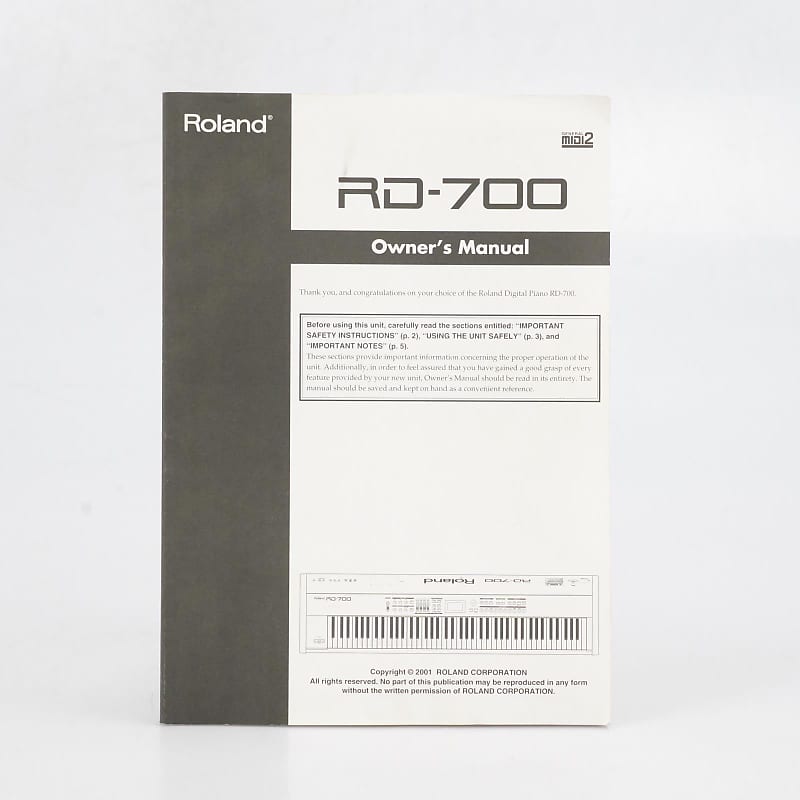 Roland RD-700 Digital Stage Piano Keyboard Workstation | Reverb