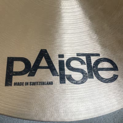 Paiste 22” Reflector Dimensions Deep Full Ride Cymbal 90s | Reverb