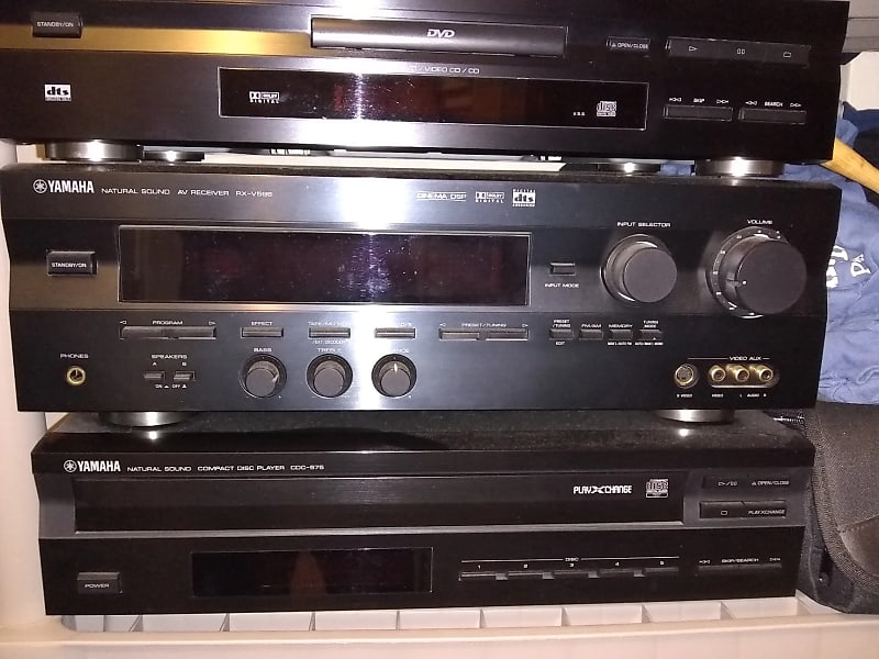 Yamaha RX-V596 100 Watt Receiver 1999 Perfect Condition | Reverb