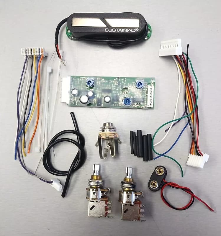 SUSTAINIAC Stealth Pro Kit for active Fishman with Push/Pull | Reverb