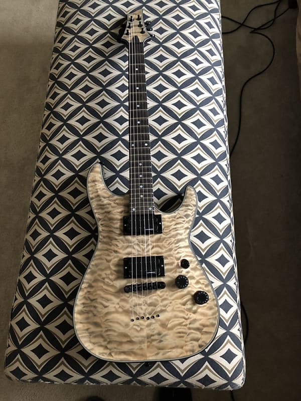 Schecter C-1 2018 Snow Leopard | Reverb