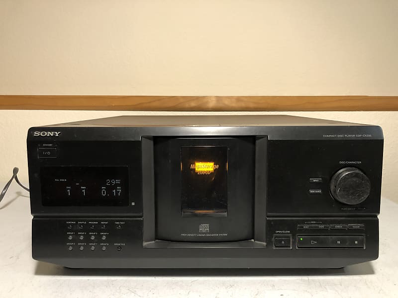 Sony CDP-CX235 CD Changer 200 Compact Disc Player HiFi Stereo | Reverb
