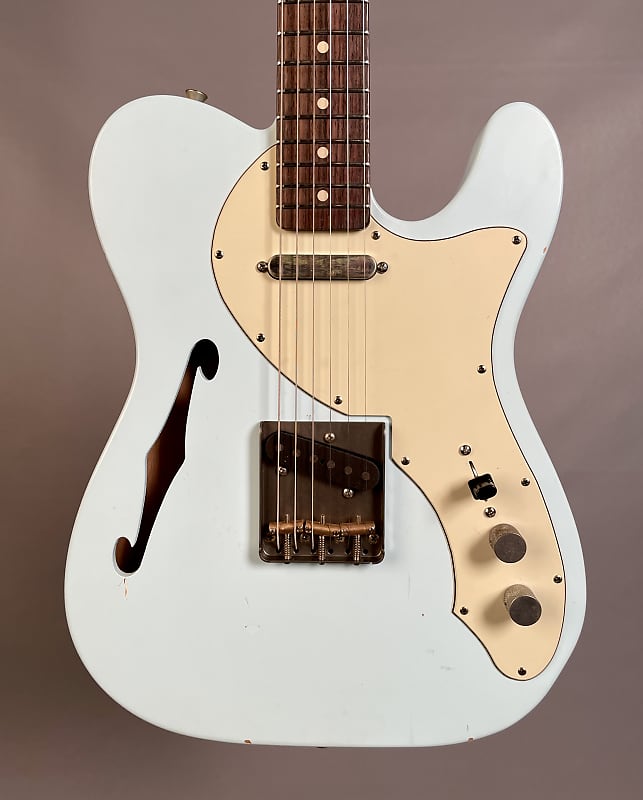 Nash T-69TL Thinline Tele Sonic Blue | Reverb