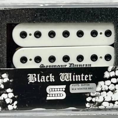 Seymour Duncan Black Winter "Blackened" 7 String Bridge | Reverb
