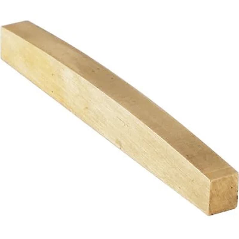 NEW 41mm Unslotted BLANK Brass Nut For Guitar, Curved Top, | Reverb