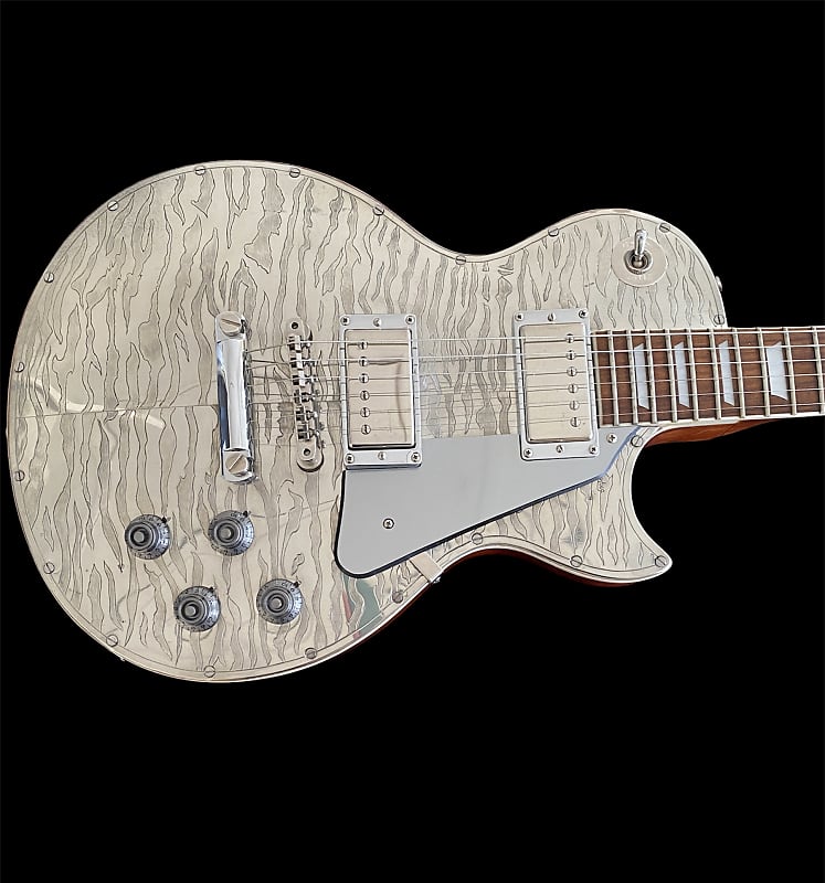 Custom Order Only 1 made LP Style Guitar - Hand Engraved | Reverb