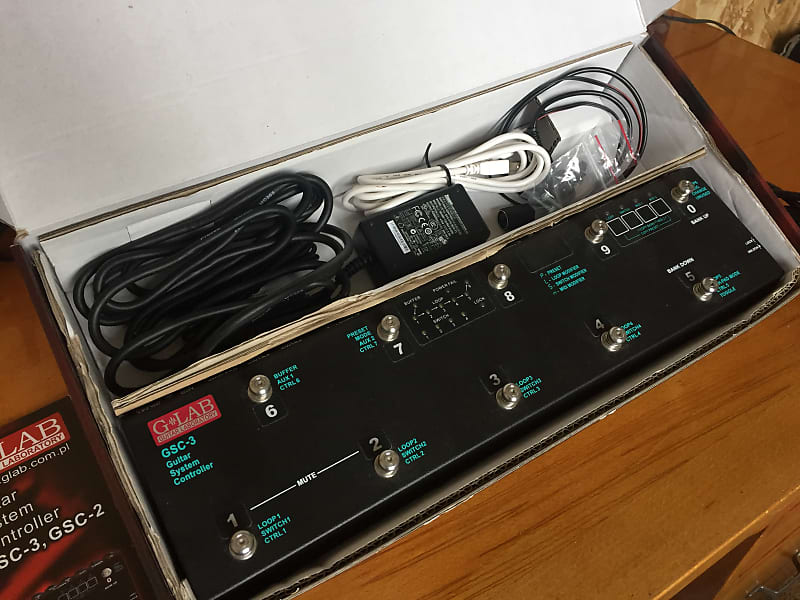 G-LAB GSC-3 Guitar System Controller Noir | Reverb