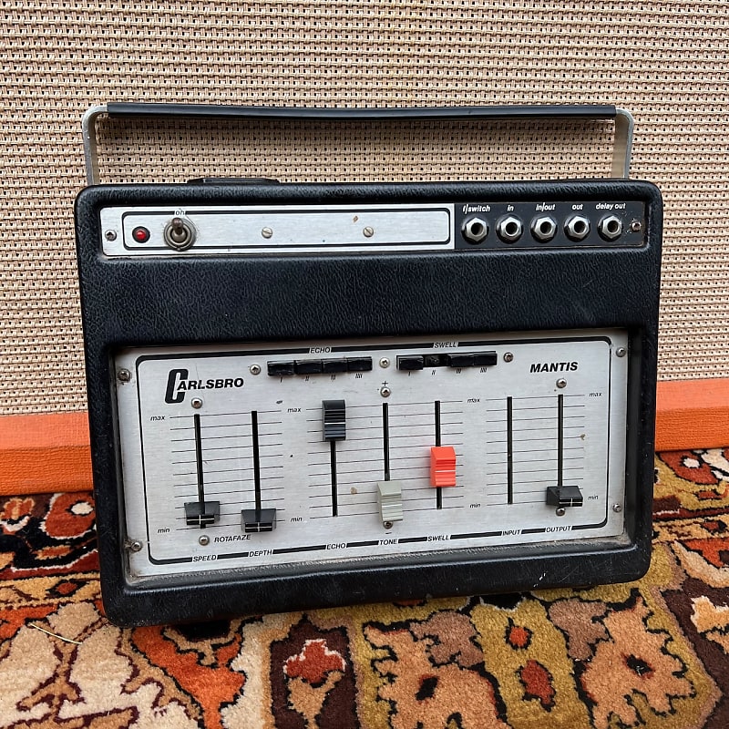 Vintage 1970s Carlsbro Mantis BBD Analog Delay Guitar Effects | Reverb