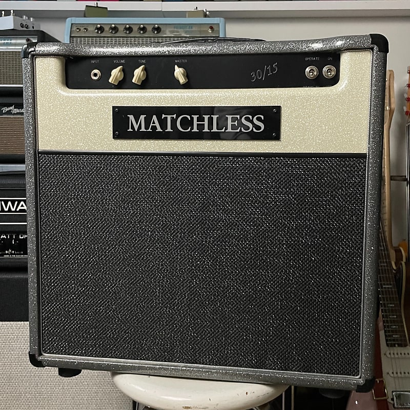 Matchless 1x12 Combo Cabinet - Sparkle Silver / Sparkle Tan | Reverb