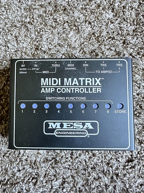 Mesa Boogie MIDI Matrix Amp Controller | Reverb