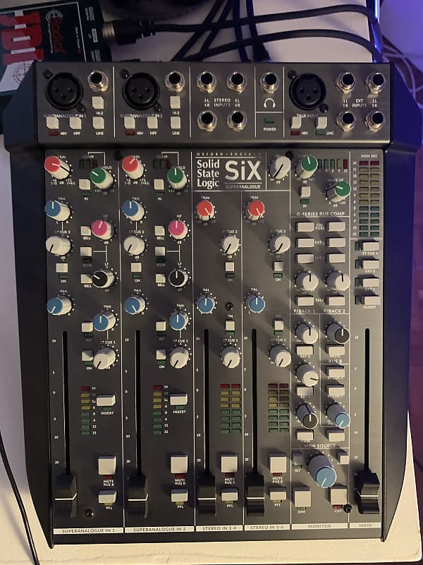 Solid State Logic SiX 4-Channel Analog Mixer 2019 | Reverb Deutschland