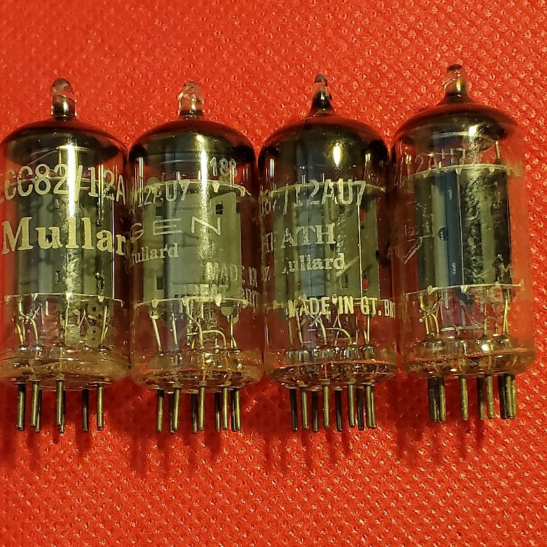 Mullard 12au7 1960,s Quad. | Reverb