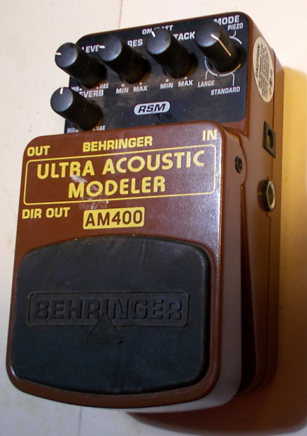 Behringer AM400 Ultra Acoustic Modeler | Reverb