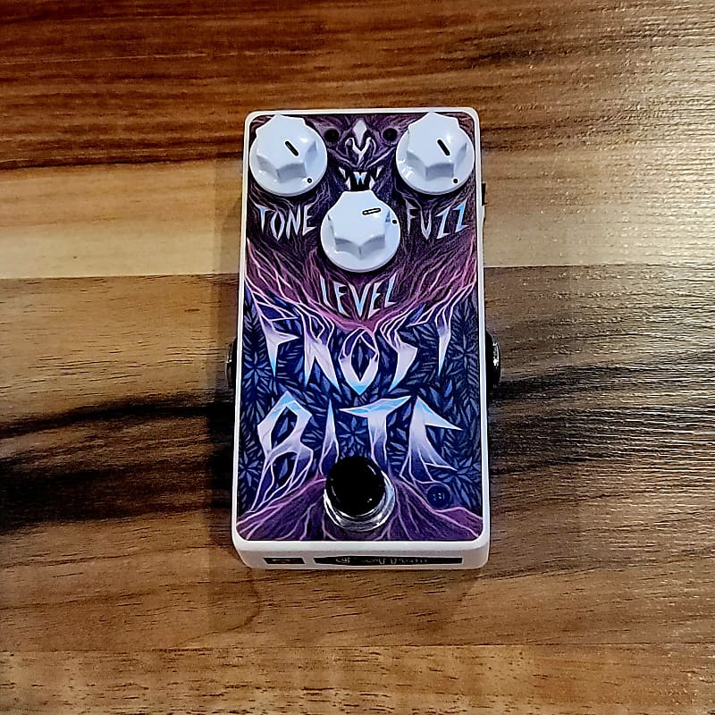 USED Coffin / Haunted Labs Frost Bite Fuzz Pedal - Limited | Reverb