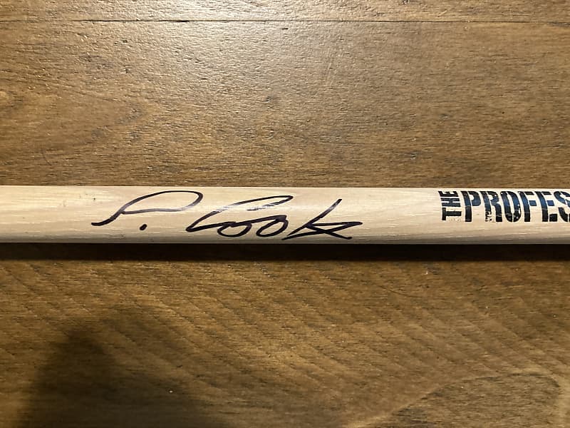 SEX PISTOLS Paul Cook signed drumstick UNUSED | Reverb