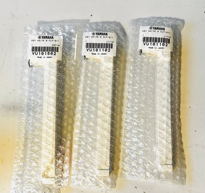 Yamaha Clavinova CLP-911 Keys set of 3 B and D White | Reverb
