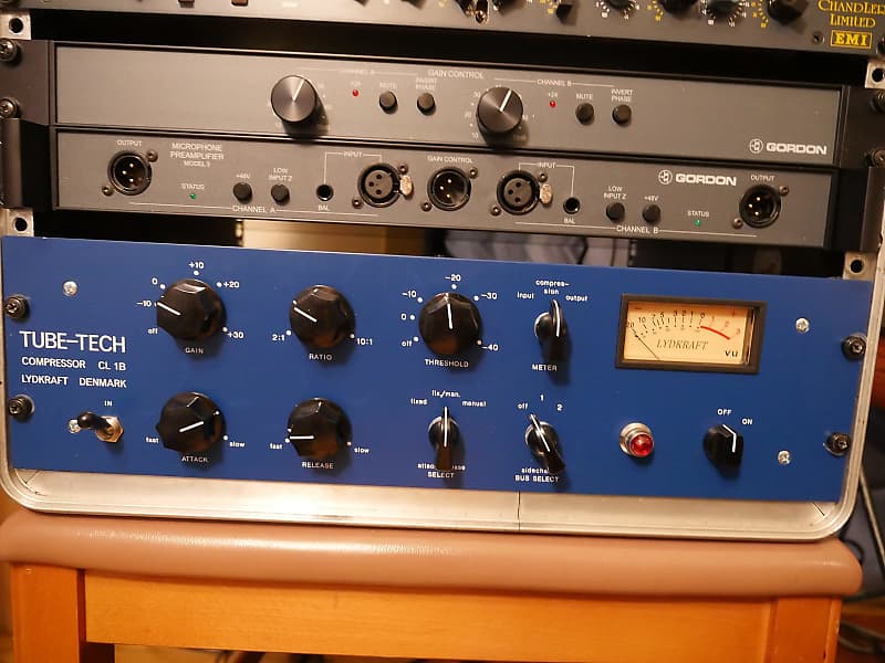 Tube-Tech CL 1B Mono Opto Compressor - Blue | Reverb