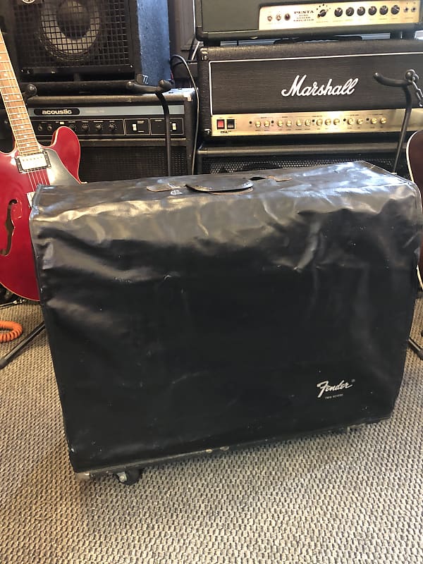 Victoria Fender Twin Amp Cover 60s - Black | Reverb